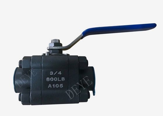 Forged Oil Gas Valve Stainless Steel Ball Valve With Extended Body Length