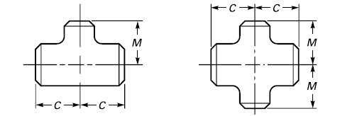 WYE Welded Carbon Steel Pipe Fittings Y Lateral Tee With ANSI B16.9
