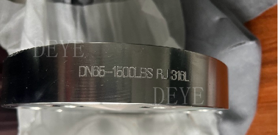 ANSI Cl150 Cl300 Stainless Steel Slip On Flange With RF FF