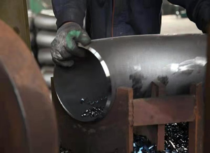 WYE Welded Carbon Steel Pipe Fittings Y Lateral Tee With ANSI B16.9