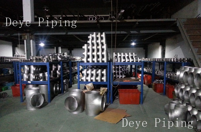 China SHIJIAZHUANG DEYE PIPING INDUSTRY CO., LTD（Pipefittings Department) factory production line