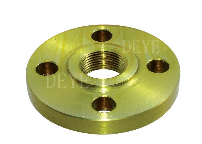 DIN BS4504 En1092-1 Forged Steel Flange UNI Screw Flange With NPT BSPT