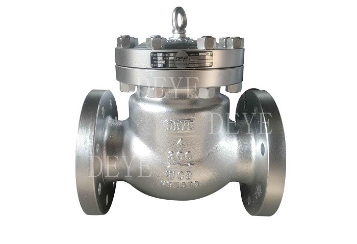 Carbon Steel Oil Gas Valve WCB 300# Swing Check Valve With API600 API6D ...