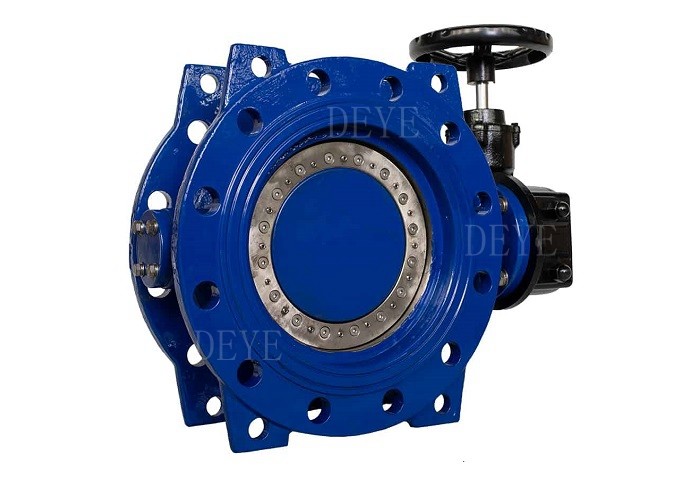 GGG40 GGG50 Wras Ductile Iron Double Eccentric Butterfly Valve With ...