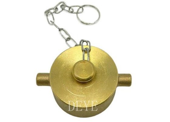 Vessel Camlock Quick Couplings Fire Safe Female Coupling Caps With Chain